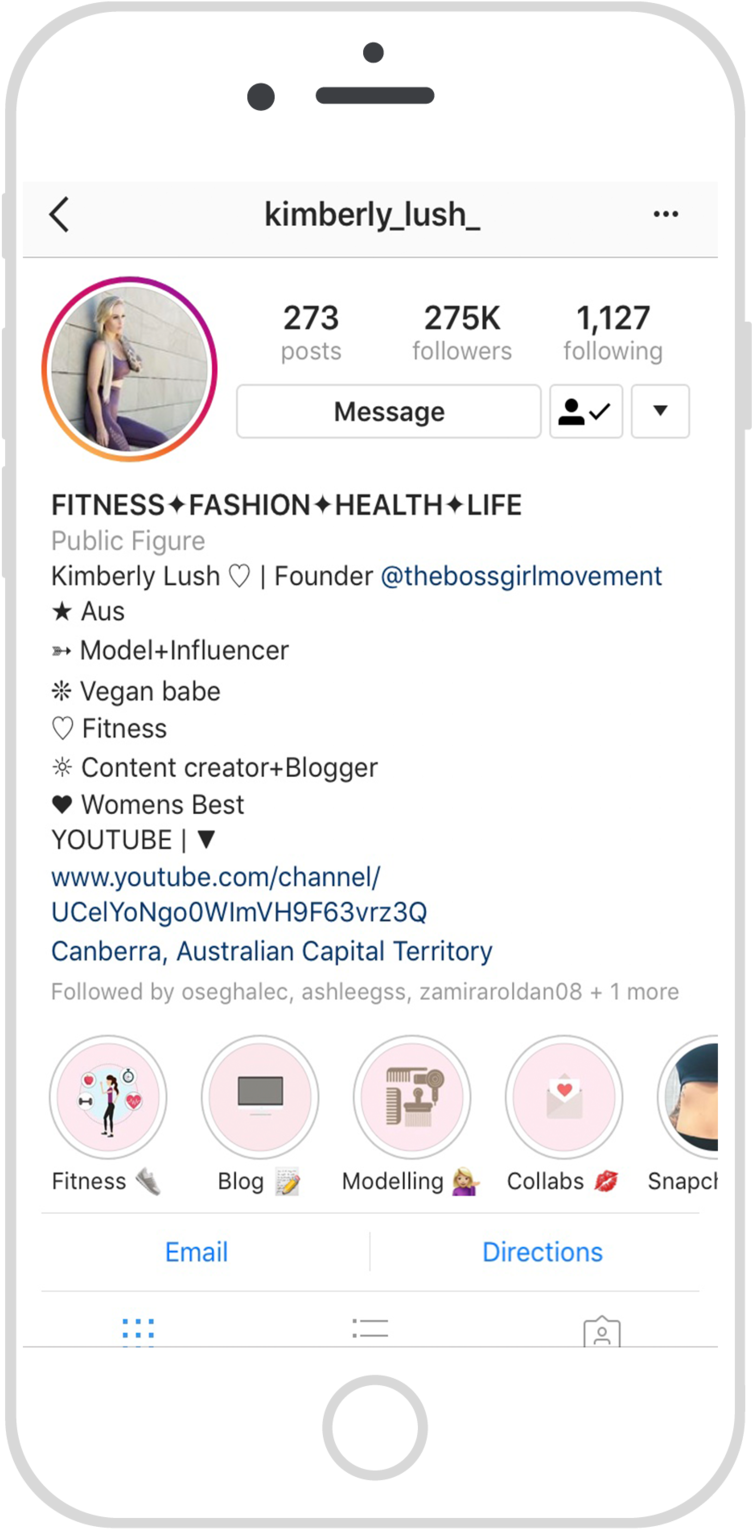 Download Kimberly Lush Instagram - Full Size PNG Image - PNGkit