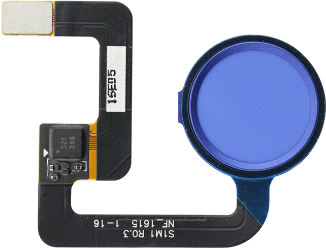 Download Google Pixel Xl Blue Imprint Fingerprint Reader - Full Size ...