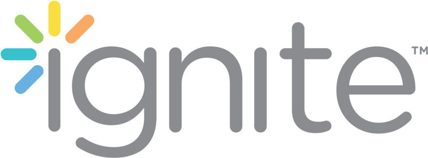 Download Ignite Logo 4c Gray Full - Full Size PNG Image - PNGkit