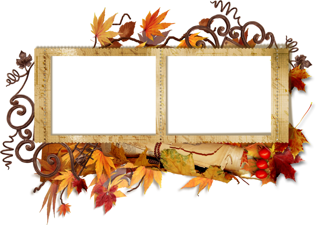 Download Double Photo Frame Png - Full Size PNG Image - PNGkit