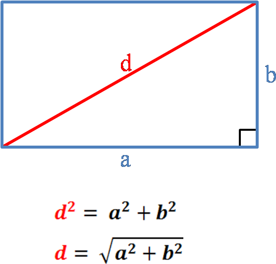 Download Diagonal Of A Rectangle - Full Size PNG Image - PNGkit