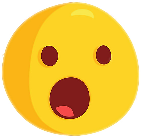 Download Emoji 😮 Shocked Cute Woah Freetoedit - Woah Emoji - Full Size ...