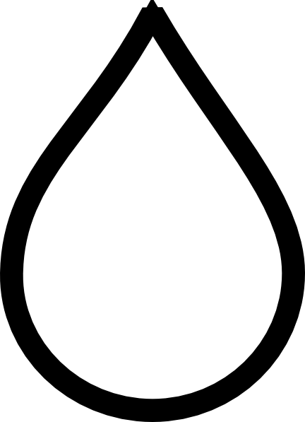 Raindrop Black And White