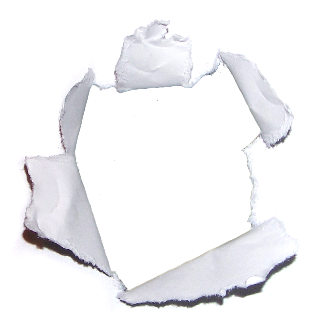 Download Tear Paper Hole Png - Full Size PNG Image - PNGkit