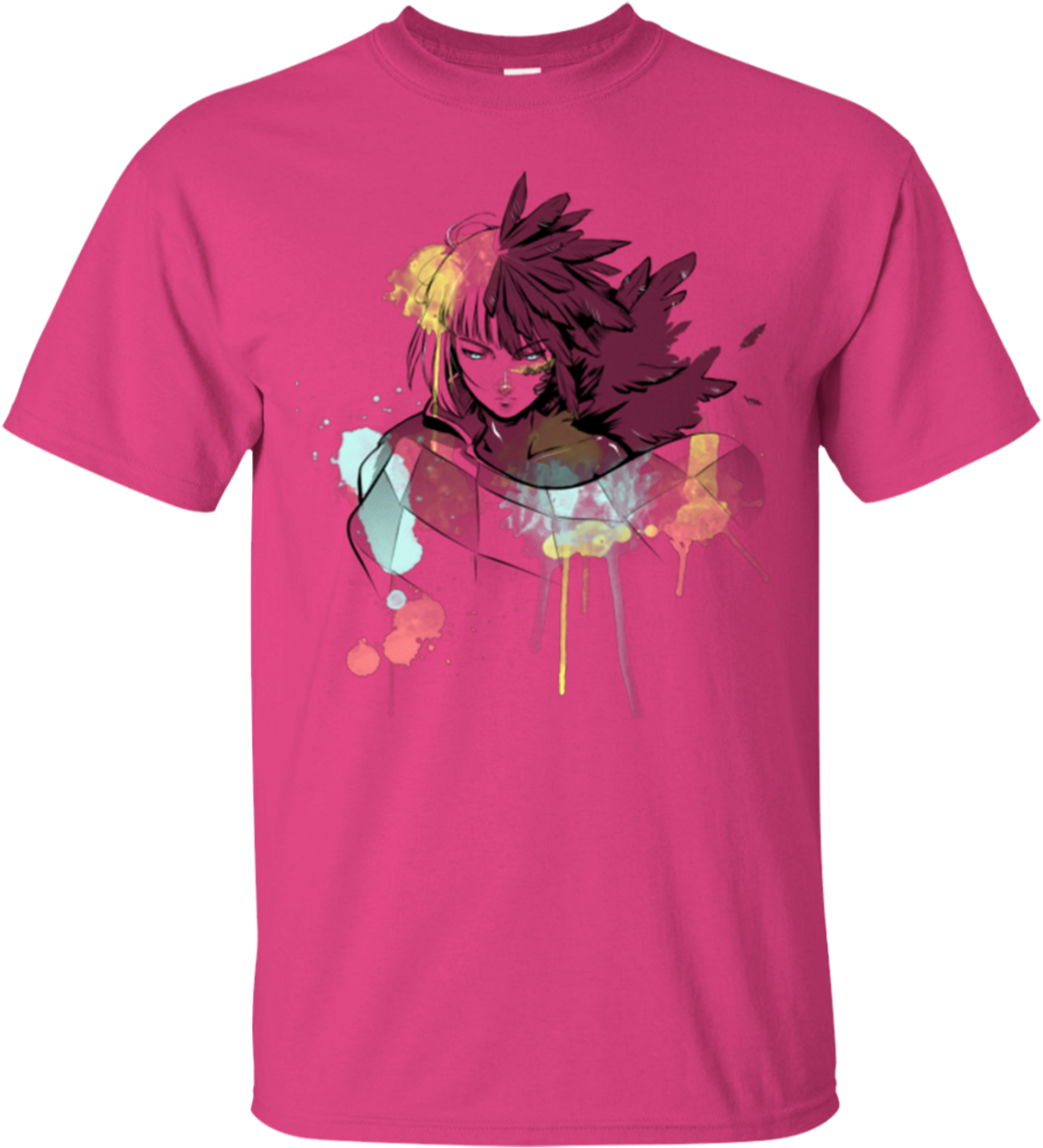 Download Howl Watercolor Ghibli T-shirt - T-shirt - Full Size PNG Image ...