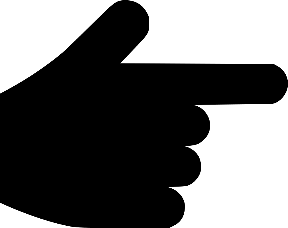 Download Transparent Pointer Finger Png - Pointer Finger Icon Png - PNGkit