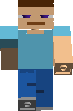 Download Transparent Steve Figure - Lego Minecraft Steve Png - PNGkit