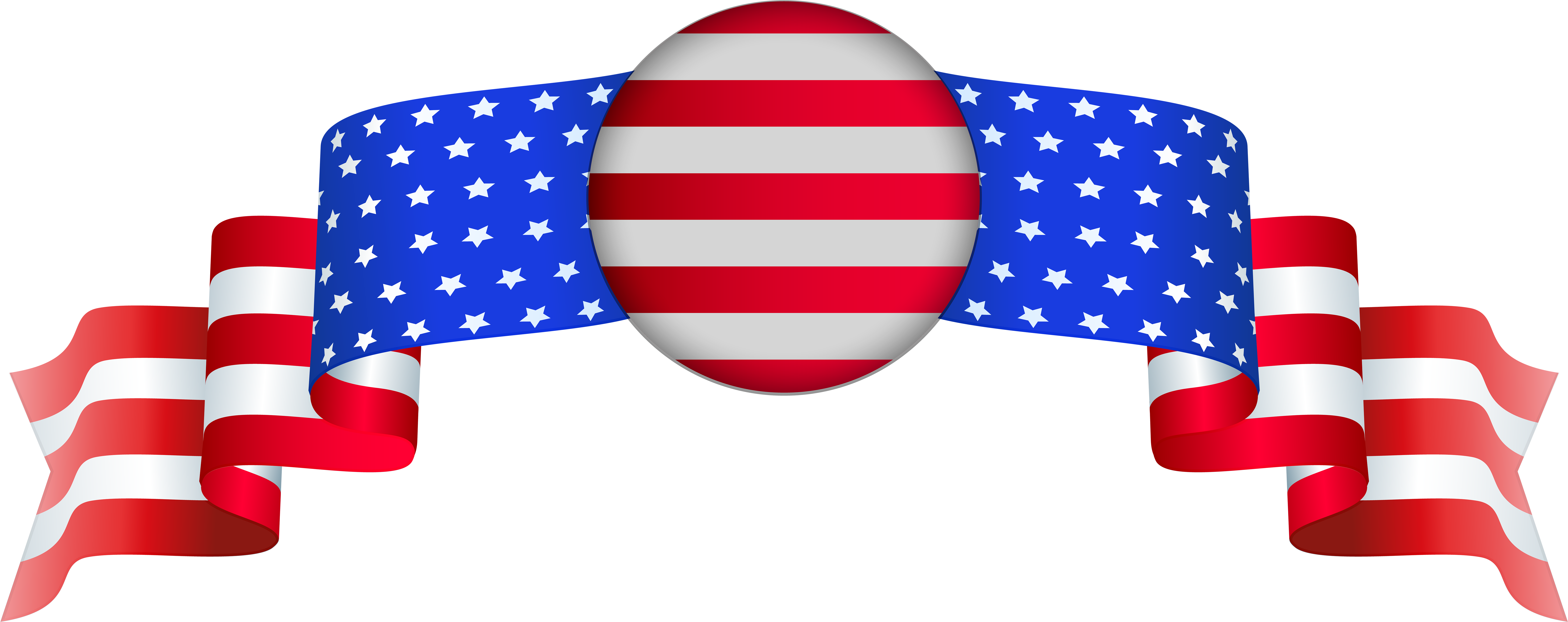 Download Usa Banner Png Clip Art Image - Banner American Transparent ...