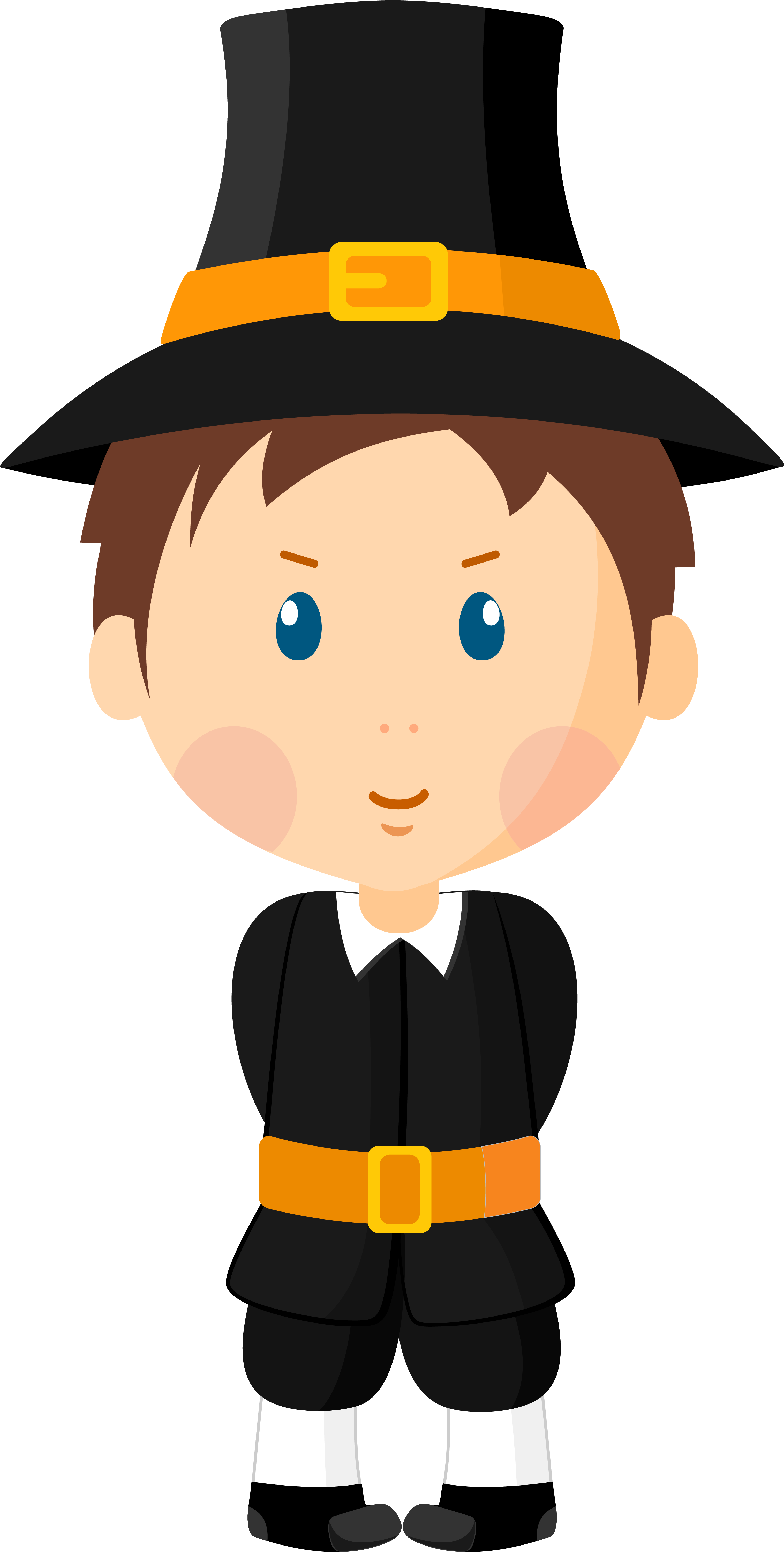 Download Cartoon Pilgrims - Full Size PNG Image - PNGkit