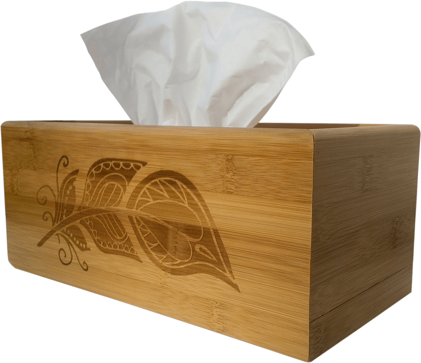 Download Bamboo Tissue Box - Blue Mountain Resort - Full Size PNG Image ...