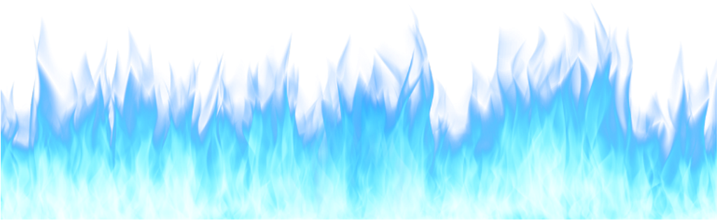 Download Fire Blue Flames Line 3d Real Sticjers New - Full Size PNG ...