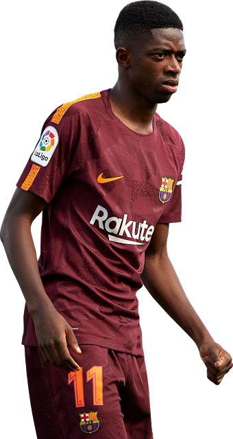 Download Ousmane Dembele Barcelona Png - Full Size PNG Image - PNGkit