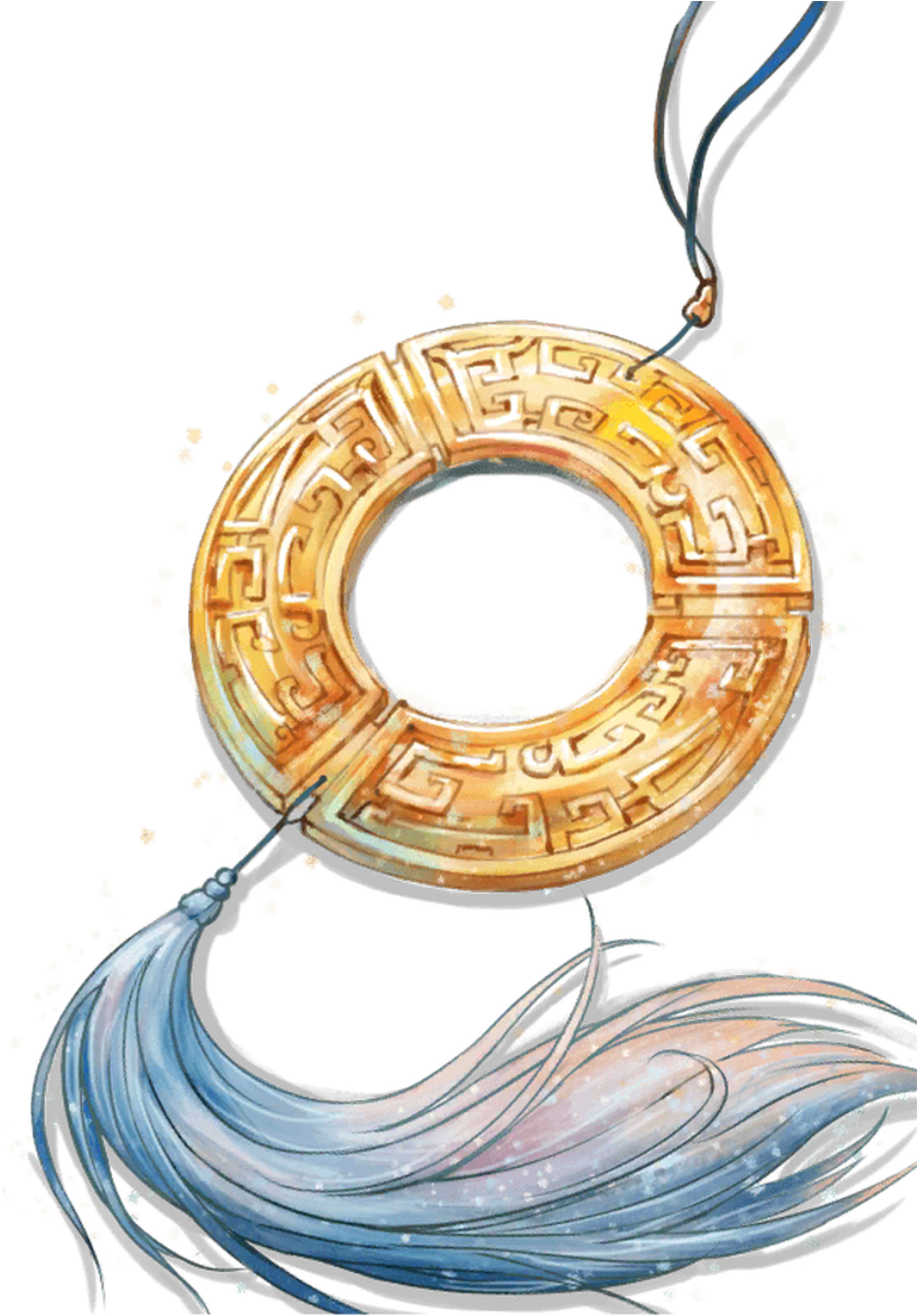 Download Transparent This Graphics Is Hand Painted Jade Figure ...