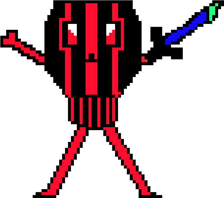 Download Transparent Pixel Bad Guy - PNGkit