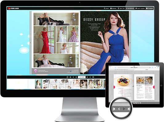 Download Customize Page Flipping Magazine - Full Size PNG Image - PNGkit