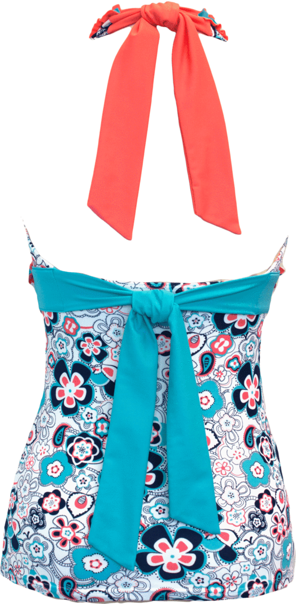 Download Double Ruffle Halter Top - Full Size PNG Image - PNGkit