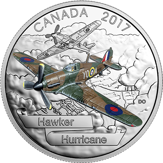 Download Pure Silver Coloured Coin Aircraft Of The Second World - Full ...