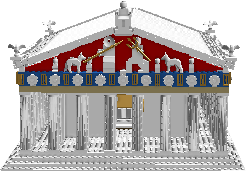 Download Lego Ideas Product Ideas The Parthenon Png Easy Lego - Full ...