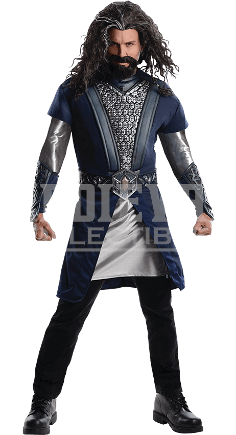 Download The Hobbit Deluxe Thorin Oakenshield Costume - Full Size PNG ...