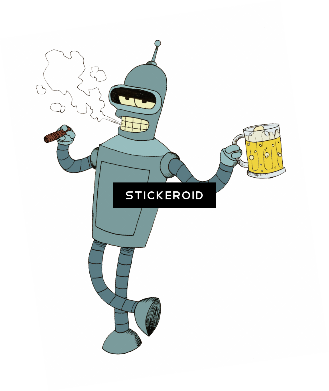 Download Party Bender Futurama - Full Size PNG Image - PNGkit