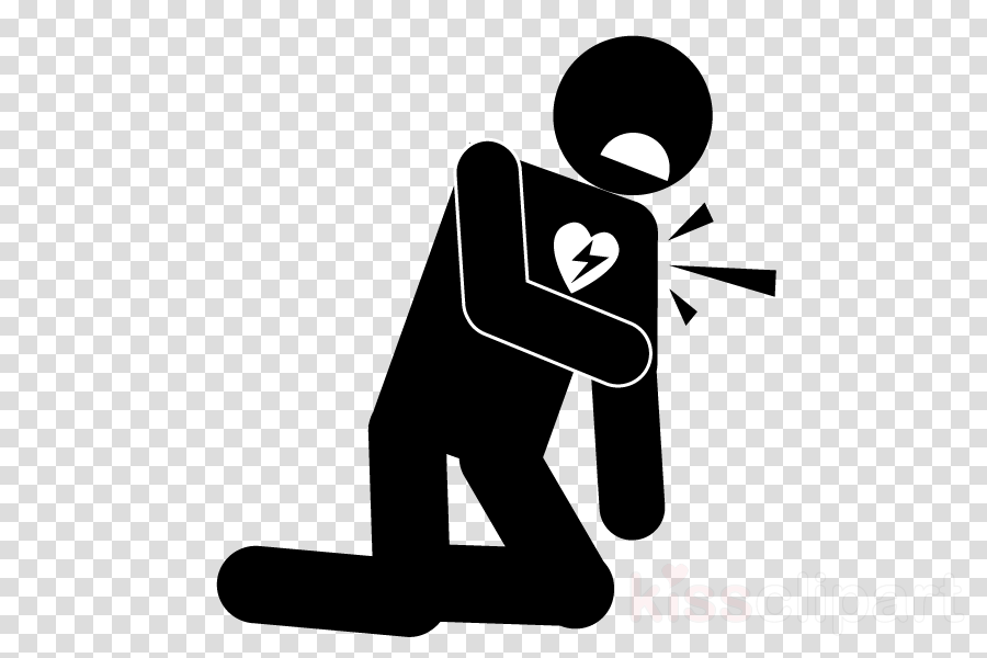 Download Heart Attack Clipart Myocardial Infarction Heart Clip - Full ...
