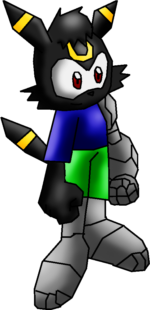 Download Humanized Umbreon - Full Size PNG Image - PNGkit