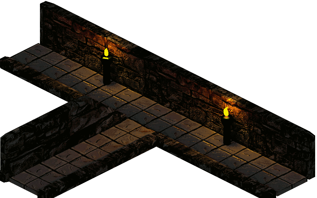 Download 25746 Plex Dungeon Torchlit Hall T Intersection Top - Full ...