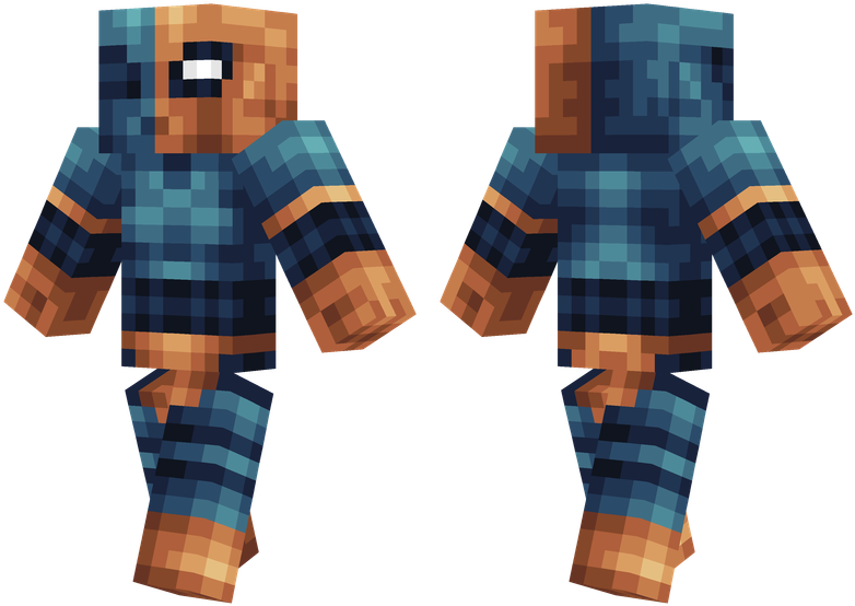 Download Deathstroke - Minecraft Guardian Skin - Full Size PNG Image ...