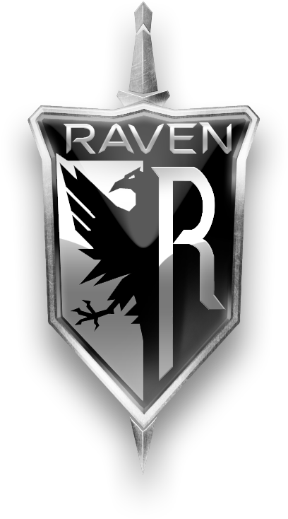 Download Raven Logo Final - Calamity Ravens Corps - Full Size PNG Image ...