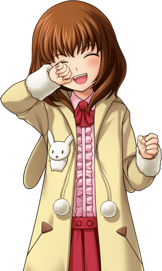 Download Mar C23 Laughing 2 - Umineko Maria Sprite - Full Size PNG ...