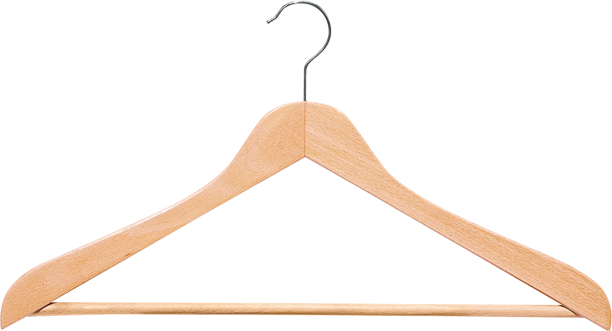 Download Picture Royalty Free Stock Shaped Hangers Beech Wood - Clothes ...
