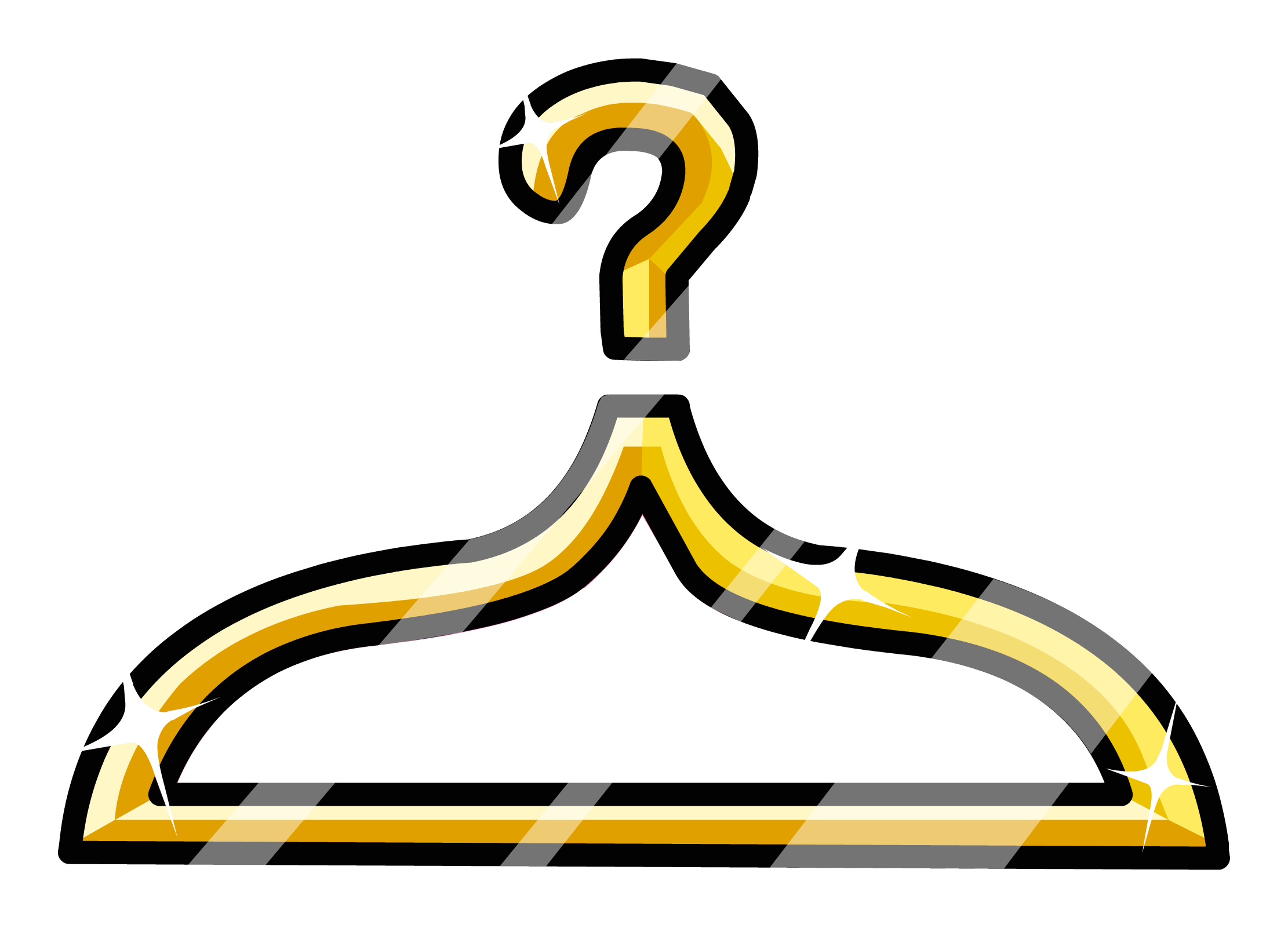 Download Golden Hanger Pin Icon - Club Penguin Gold Pin - Full Size PNG ...