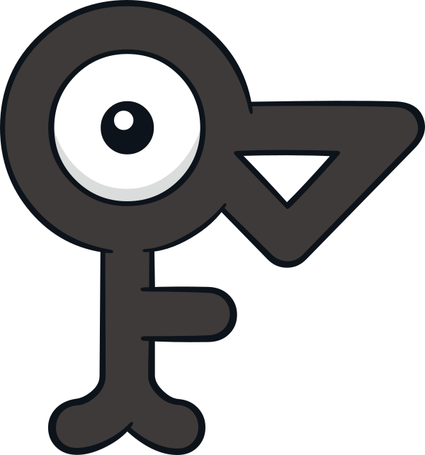 Download Pokemon Unown-f Is A Fictional Character Of Humans - Full Size ...