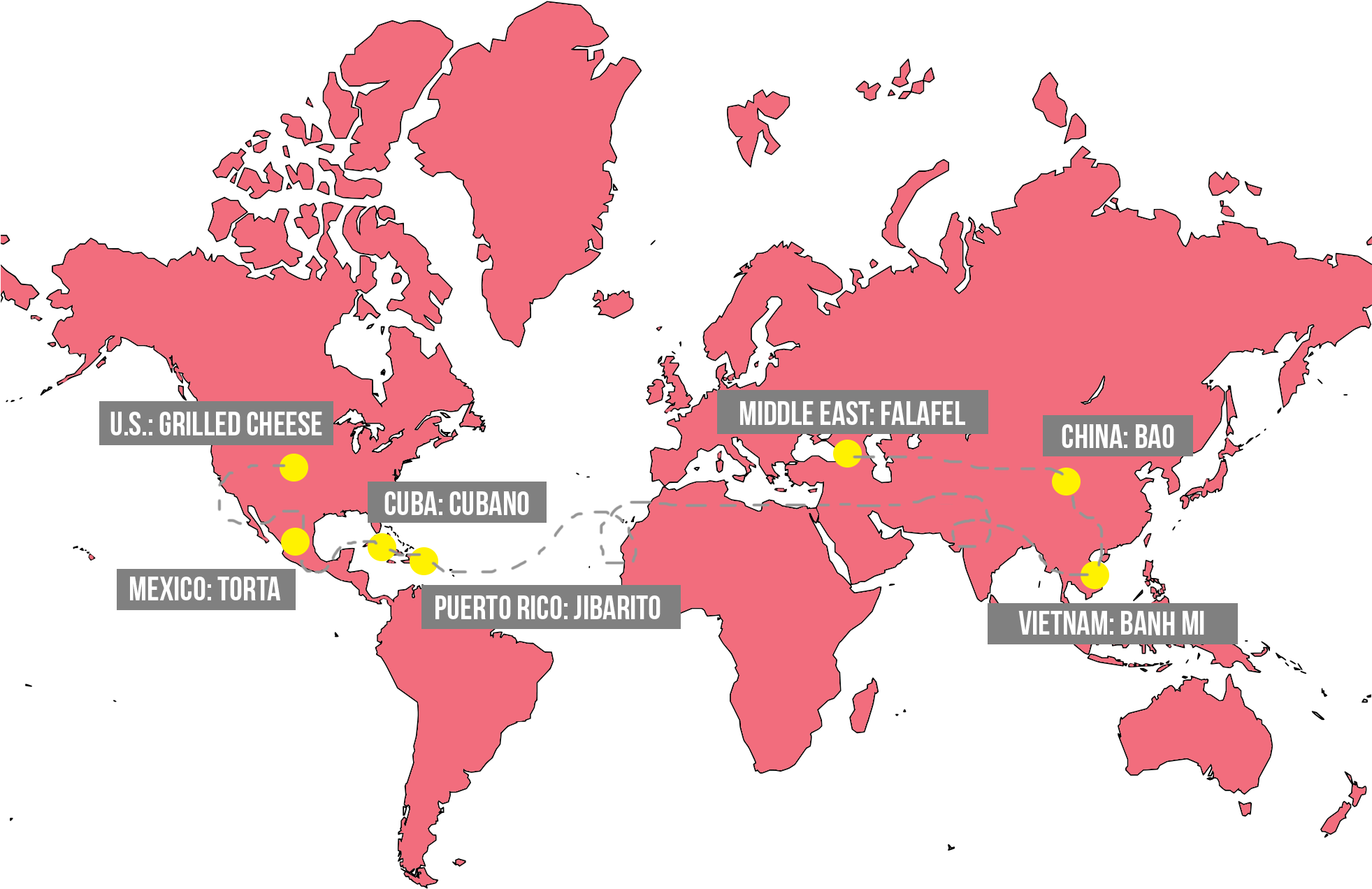 Download Sandwich Map - Full Size PNG Image - PNGkit