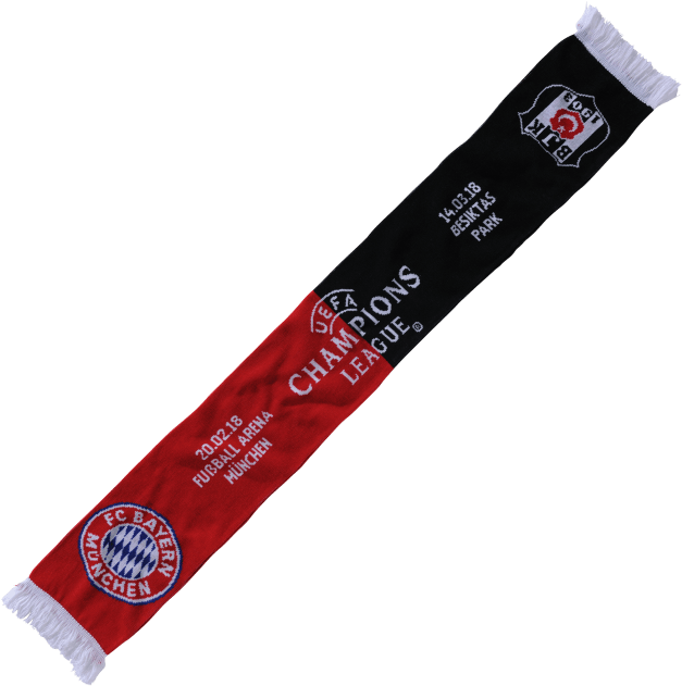 Download Scarf Cl Last Sixteen Fcb Vs Beşiktaş - Full Size PNG Image ...