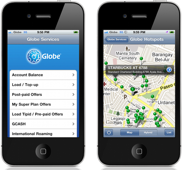 Download Globe Services For The Iphone Now Available In The - Full Size ...