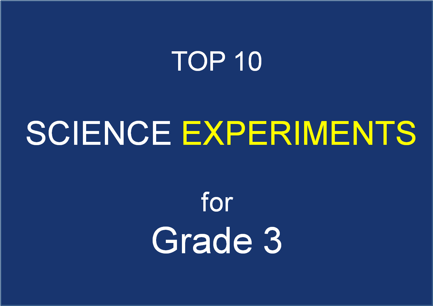 Download Fun Science Experiments For Grade 3 Kids With Youtube - Full ...
