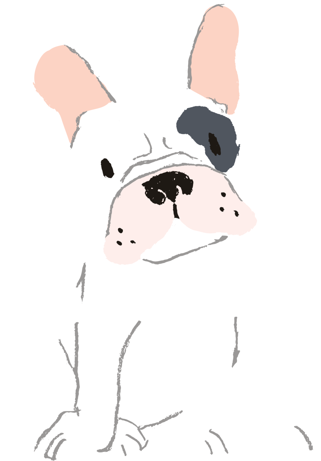 Download Hand-painted Cartoon Dog Dog Material - Bullet Journal For Dog ...