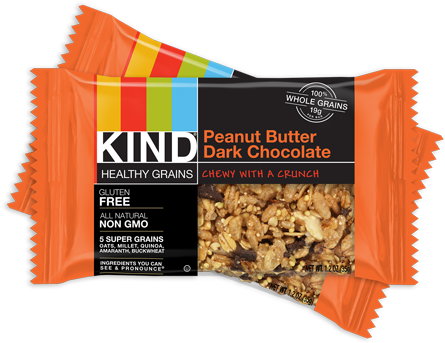 Download Kind Healthy Grains Bar Peanut Butter Dark Cho - Kind Peanut ...