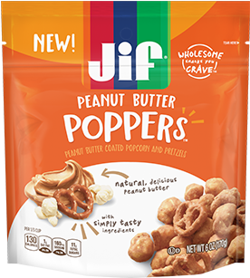 Download Jif Poppers™ Peanut Butter Coated Popcorn And Pretzels - Jif ...