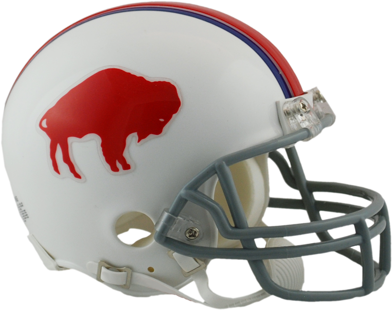 Download Buffalo Bills Vsr4 Mini Throwback Helmet - Wisconsin Football ...