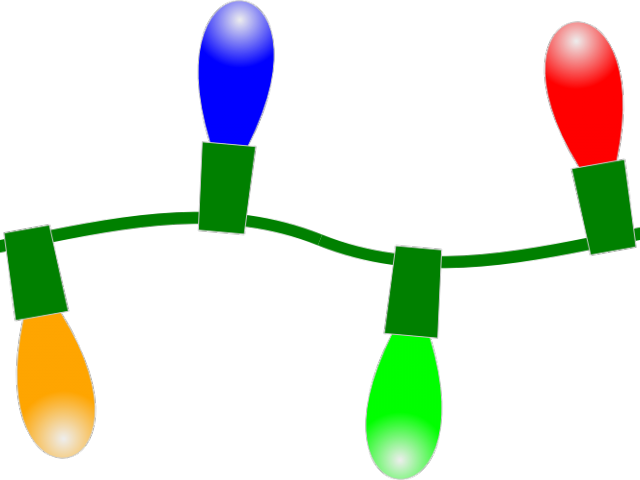 Download Christmas Lights Clipart - String Christmas Lights Cartoon ...