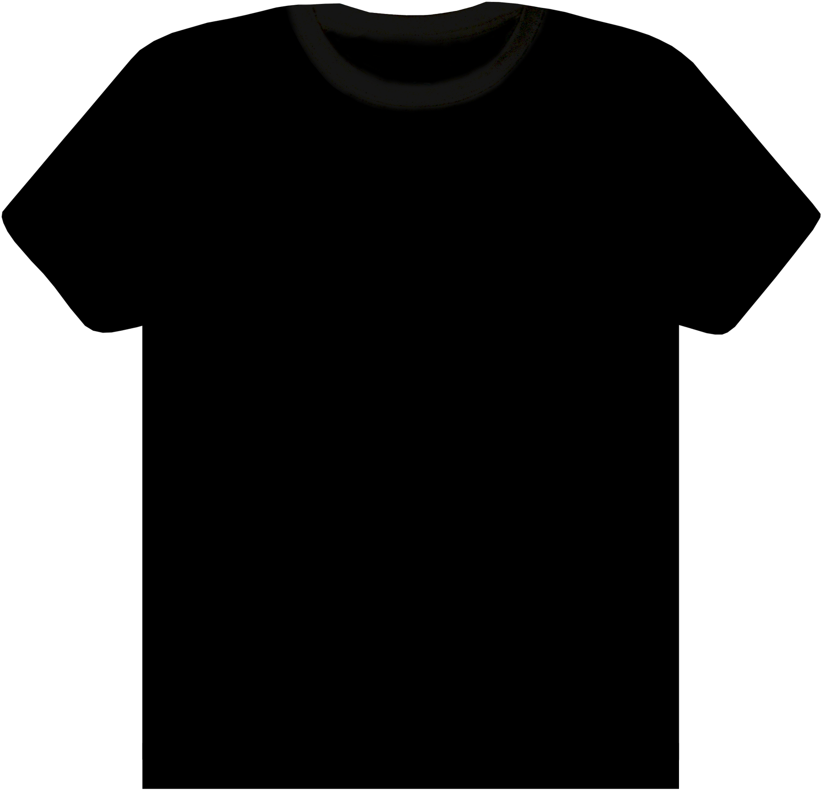 Download Blank Black T Shirt Png Active Shirt Full Size PNG Image 