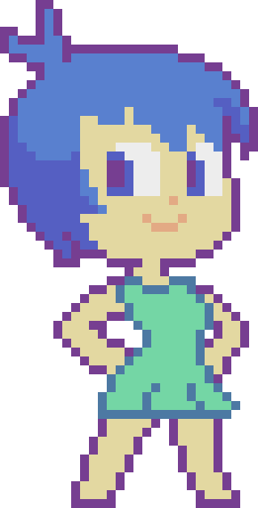 Download Inside Out-joy - Inside Out Pixel Art - Full Size PNG Image ...