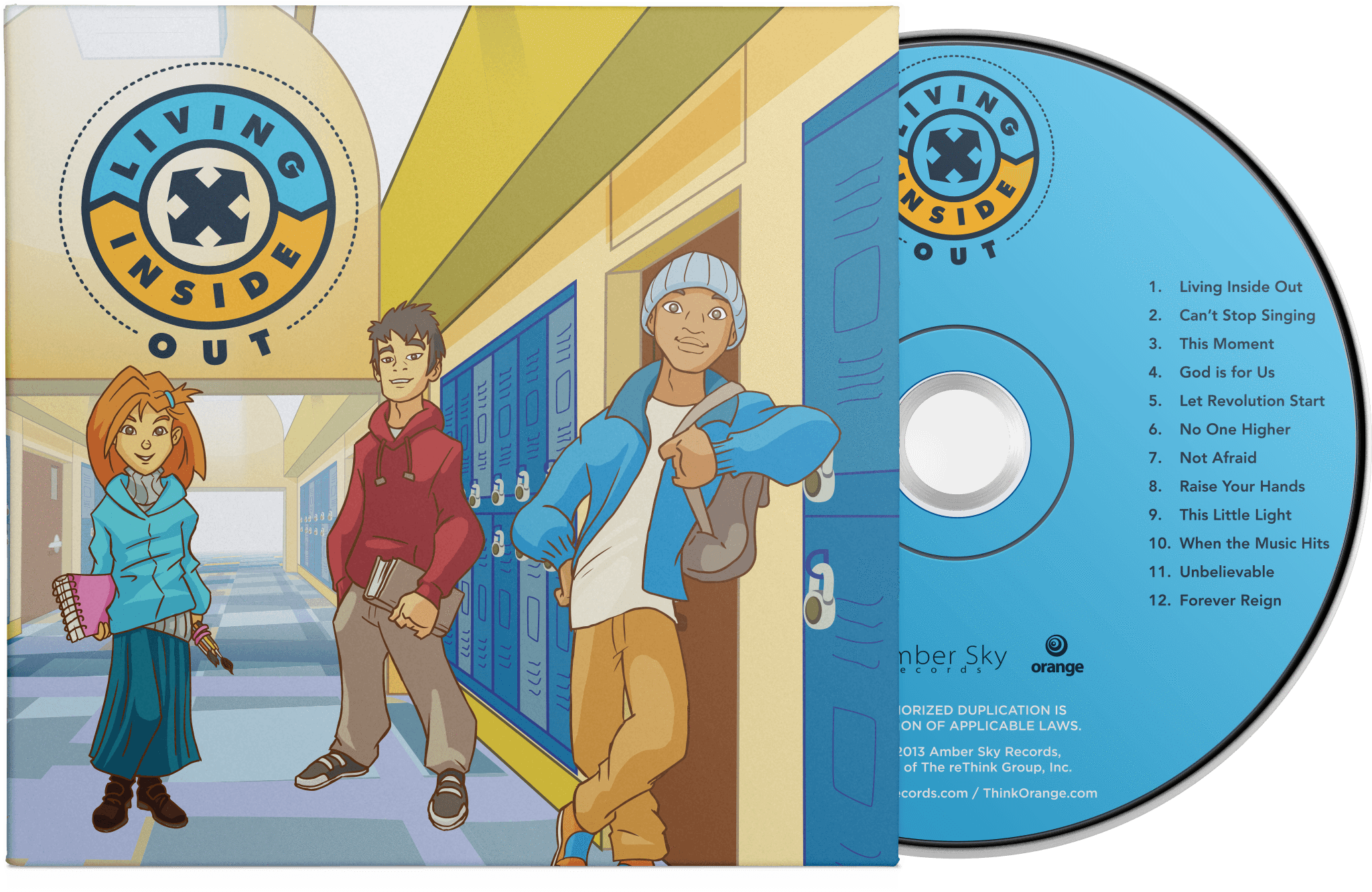 Download Living Inside Out Cd - Amber Sky Records / Living Inside Out - Full Size PNG Image - PNGkit