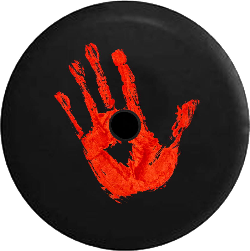 Download Jeep Wrangler Jl Backup Camera Zombie Bloody Handprint - Jeep ...