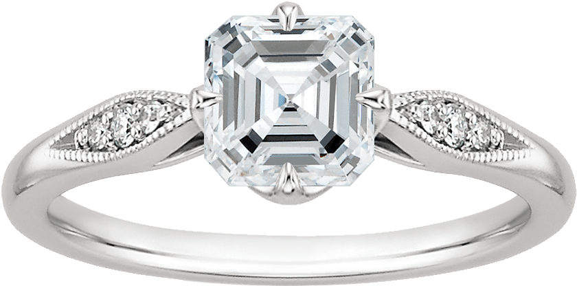 Download How To Choose A Diamond Cut & Shape - Asscher Cut Circa Halo ...