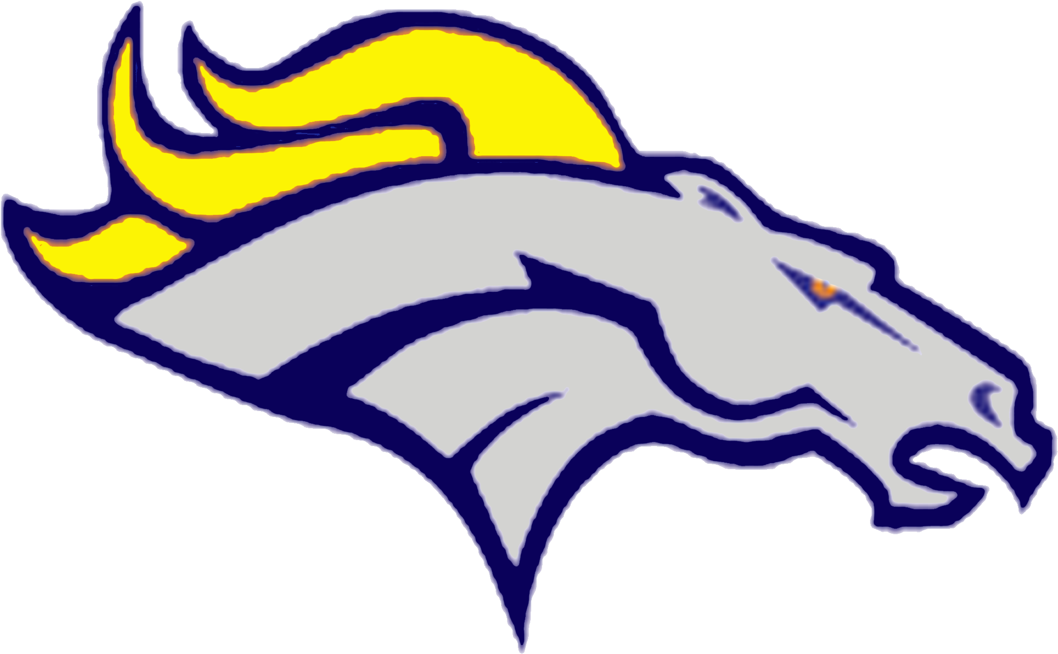 Download Denver Broncos Logo N41 - Denver Broncos Logo Outline - Full ...