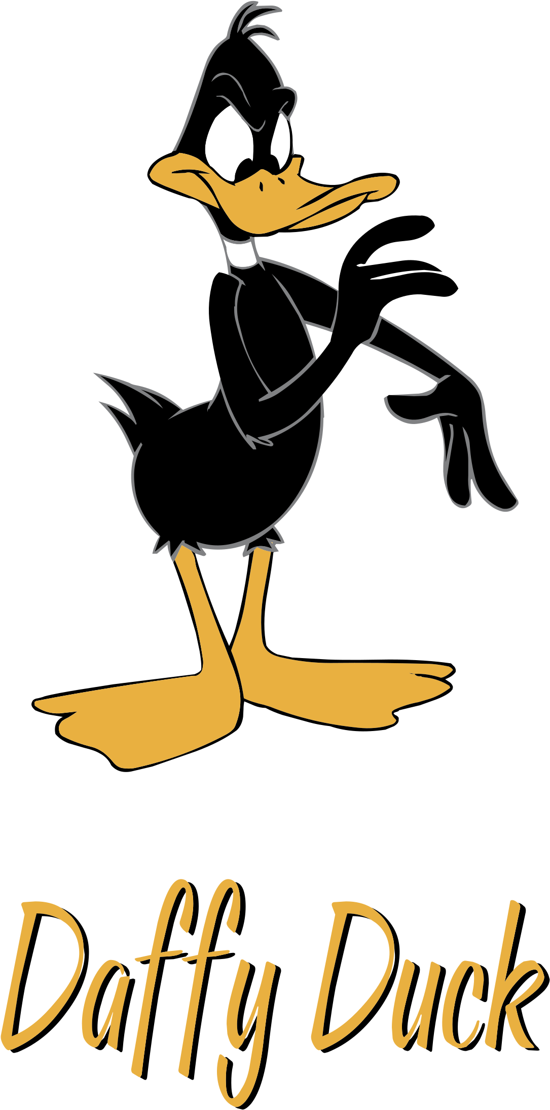Download Daffy Duck Logo Png Transparent - Daffy Duck Of Course You ...