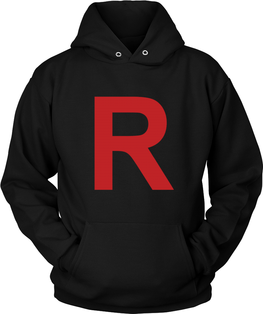 Download Transparent Pokemon Team Rocket "r" Shirt - PNGkit